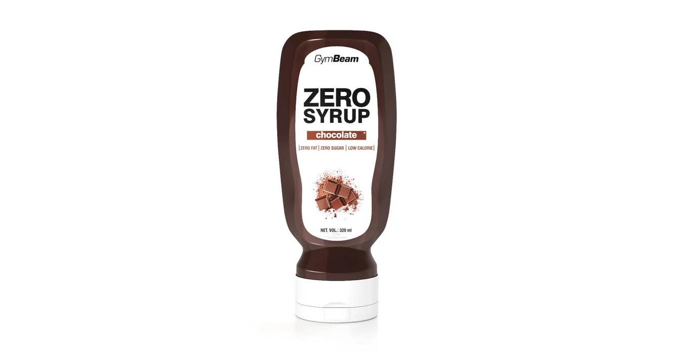 Gymbeam ZERO Csokiszirup 320ml - Fittpiac.hu
