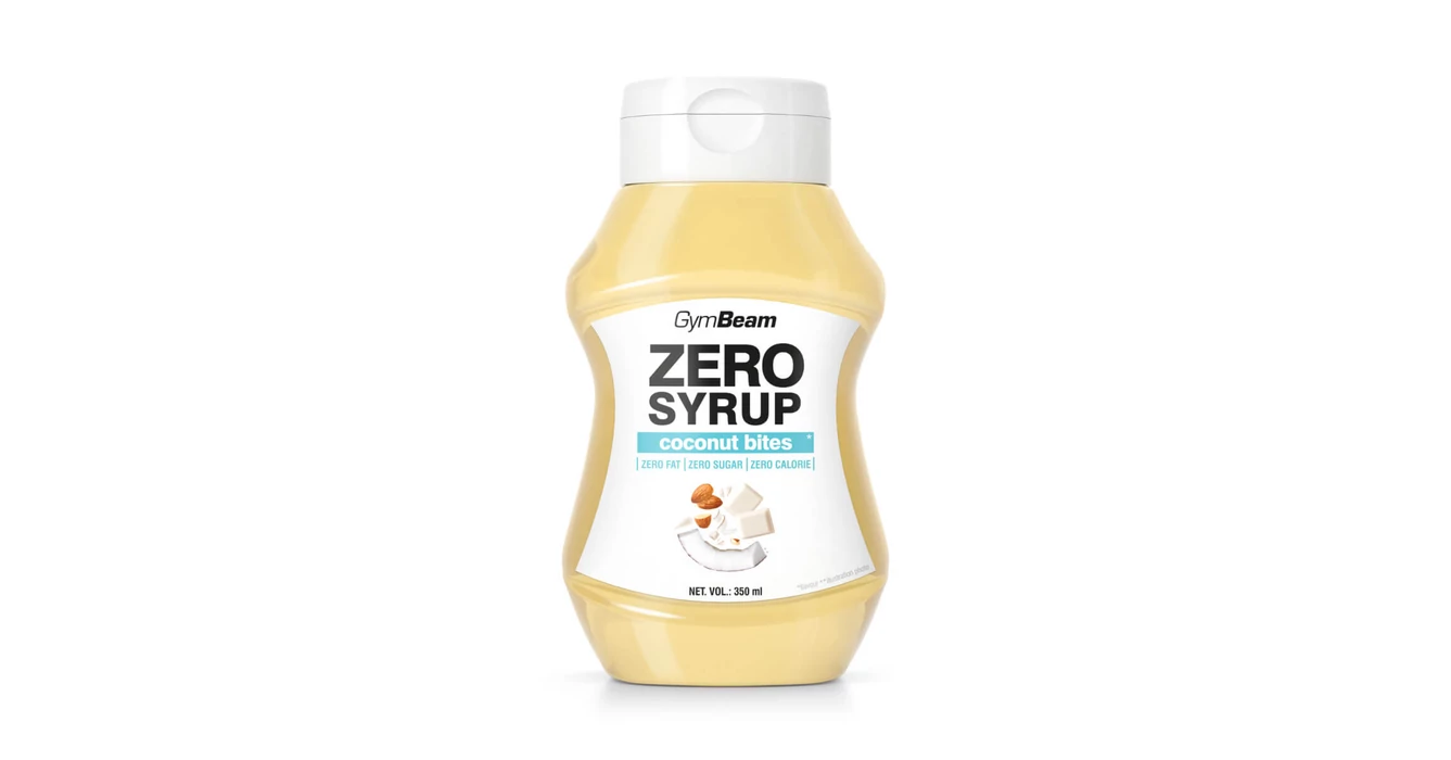 Gymbeam ZERO SZIRUP kókusz 350ml - Fittpiac.hu
