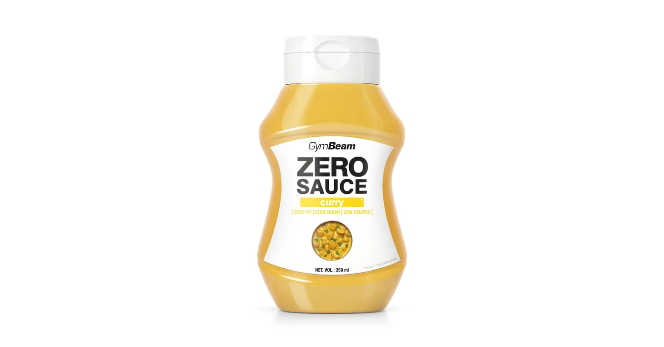 GymBeam ZERO Curry szósz 350ml - Fittpiac.hu