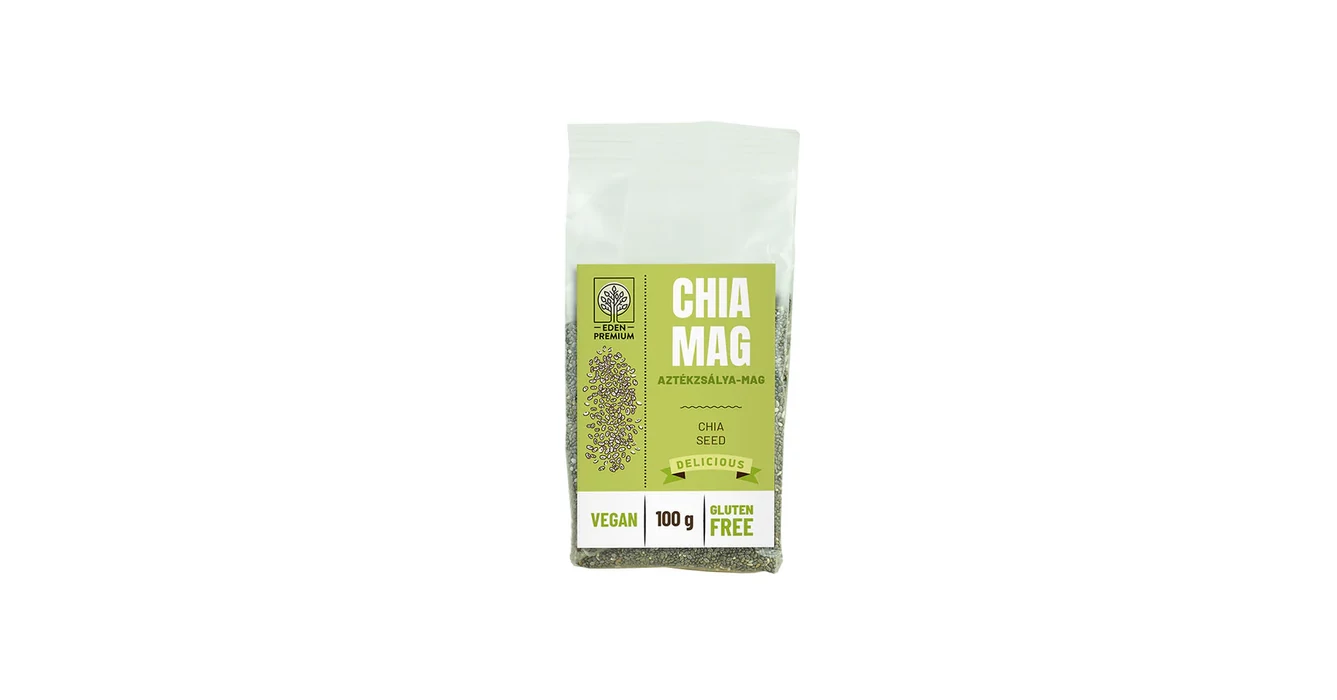 Eden Premium Chia mag (aztékzsályamag) 100g - Fittpiac.hu