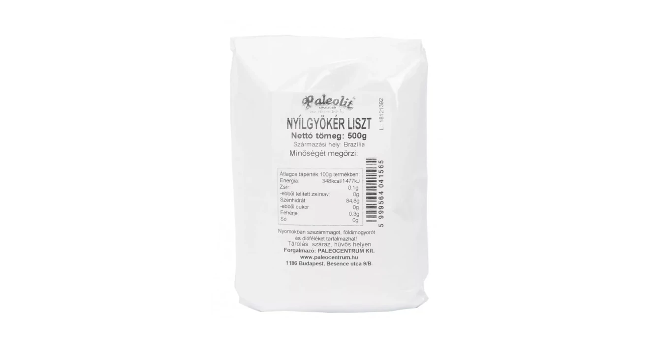 Paleolit Nyílgyökérliszt 500g - Fittpiac.hu