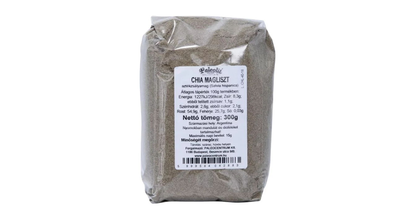 Paleolit Chia magliszt 300g - Fittpiac.hu