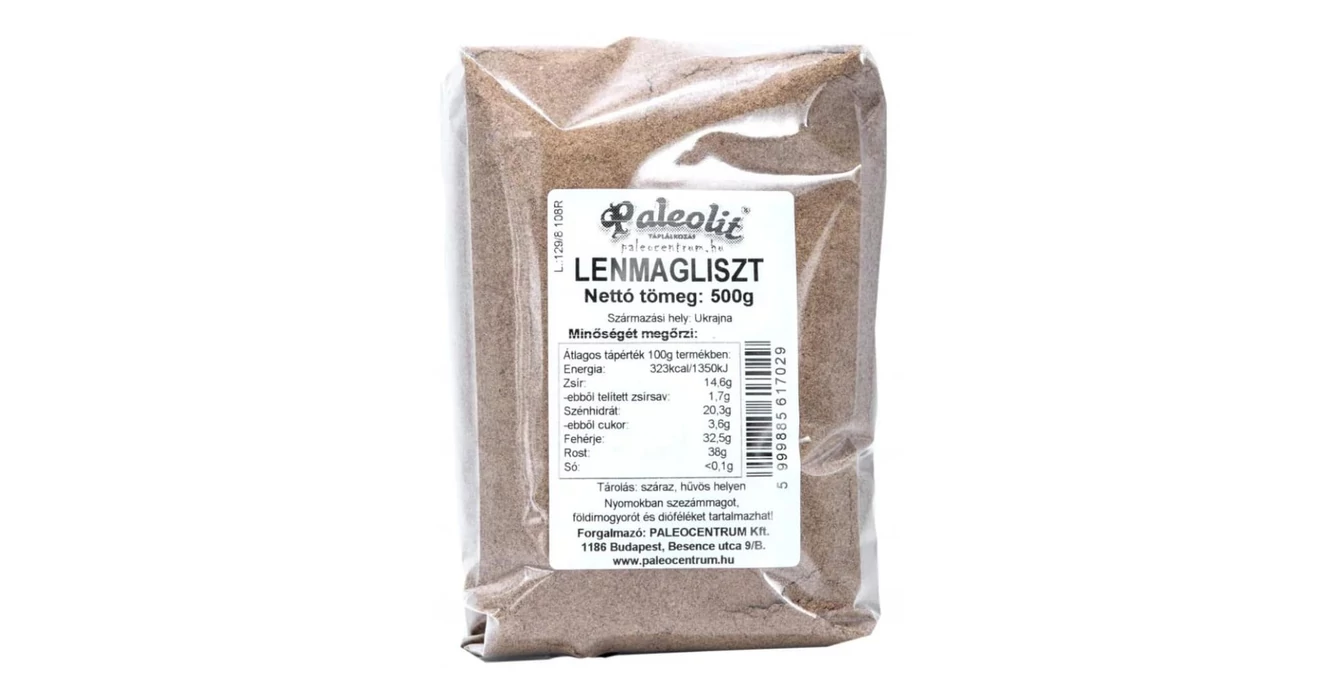 Paleolit Lenmagliszt 500g - Fittpiac.hu