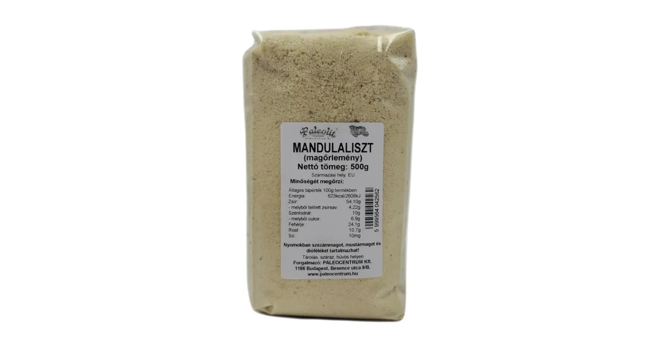 Paleolit Mandulaliszt (magőrlemény) 500g - Fittpiac.hu